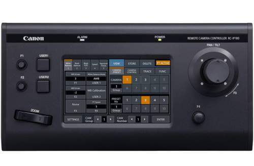CANON - RC-IP100 - Touchscreen PTZ Joystick Controller - PhotoCineShop ...
