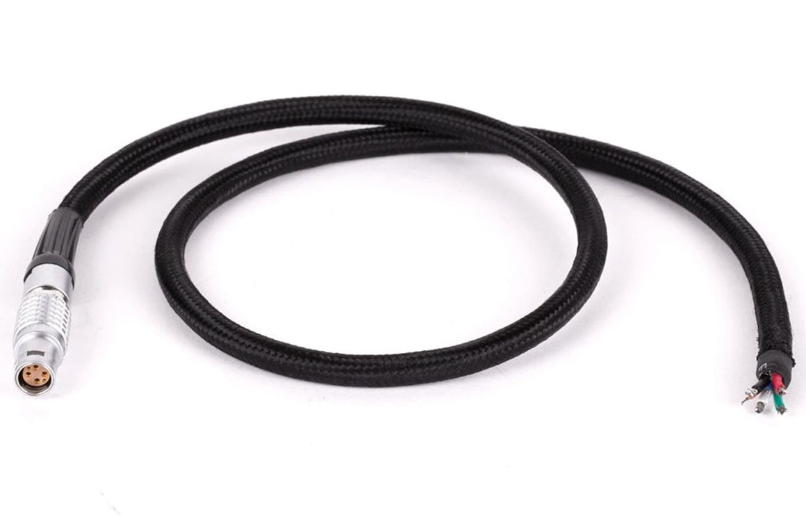 WOODEN CAMERA - RED Epic/Scarlet LEMO Power Connector to Flying Leads ...