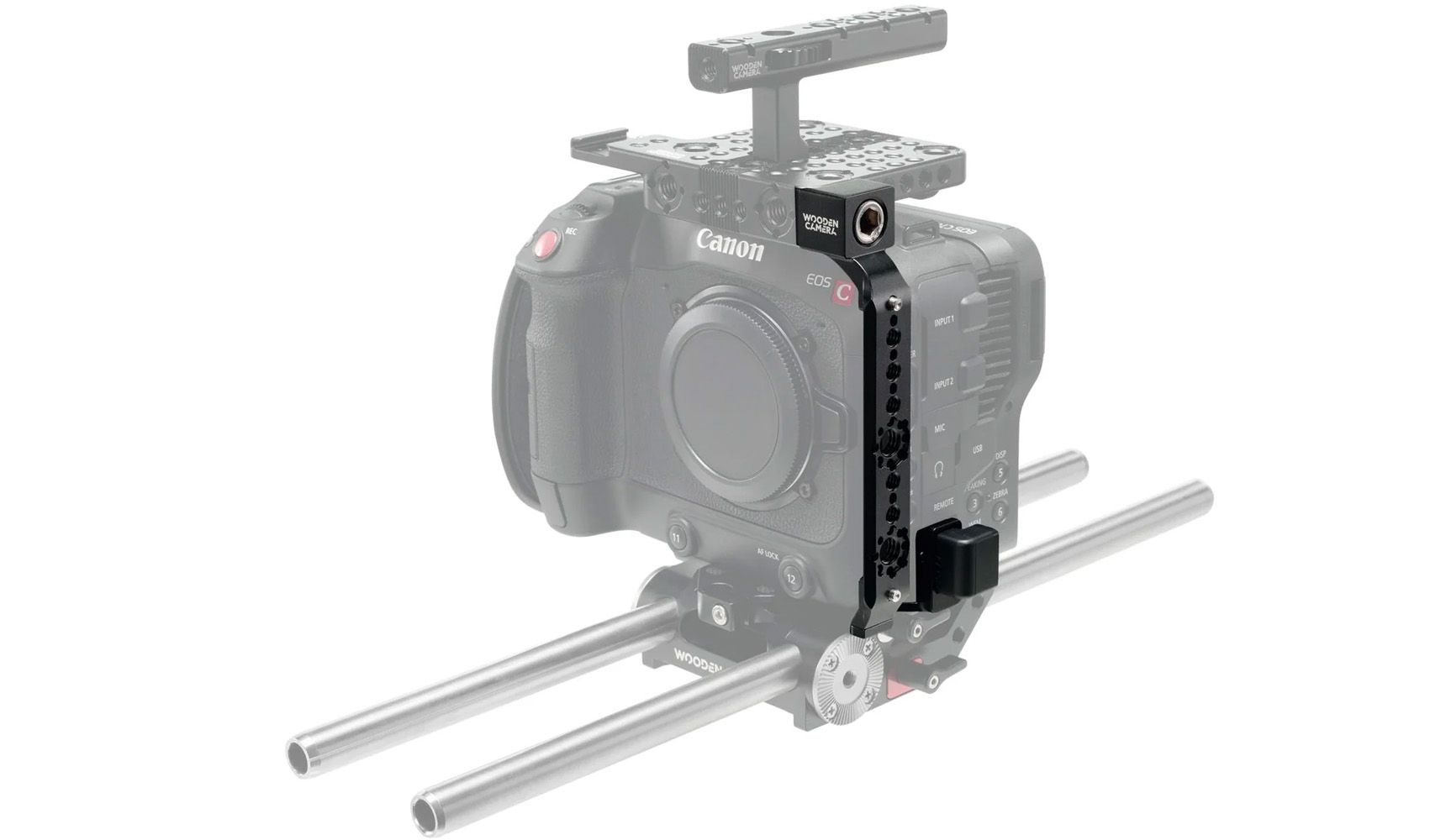 WOODEN CAMERA - Safety NATO Bracket (Canon C70) - PhotoCineShop ...